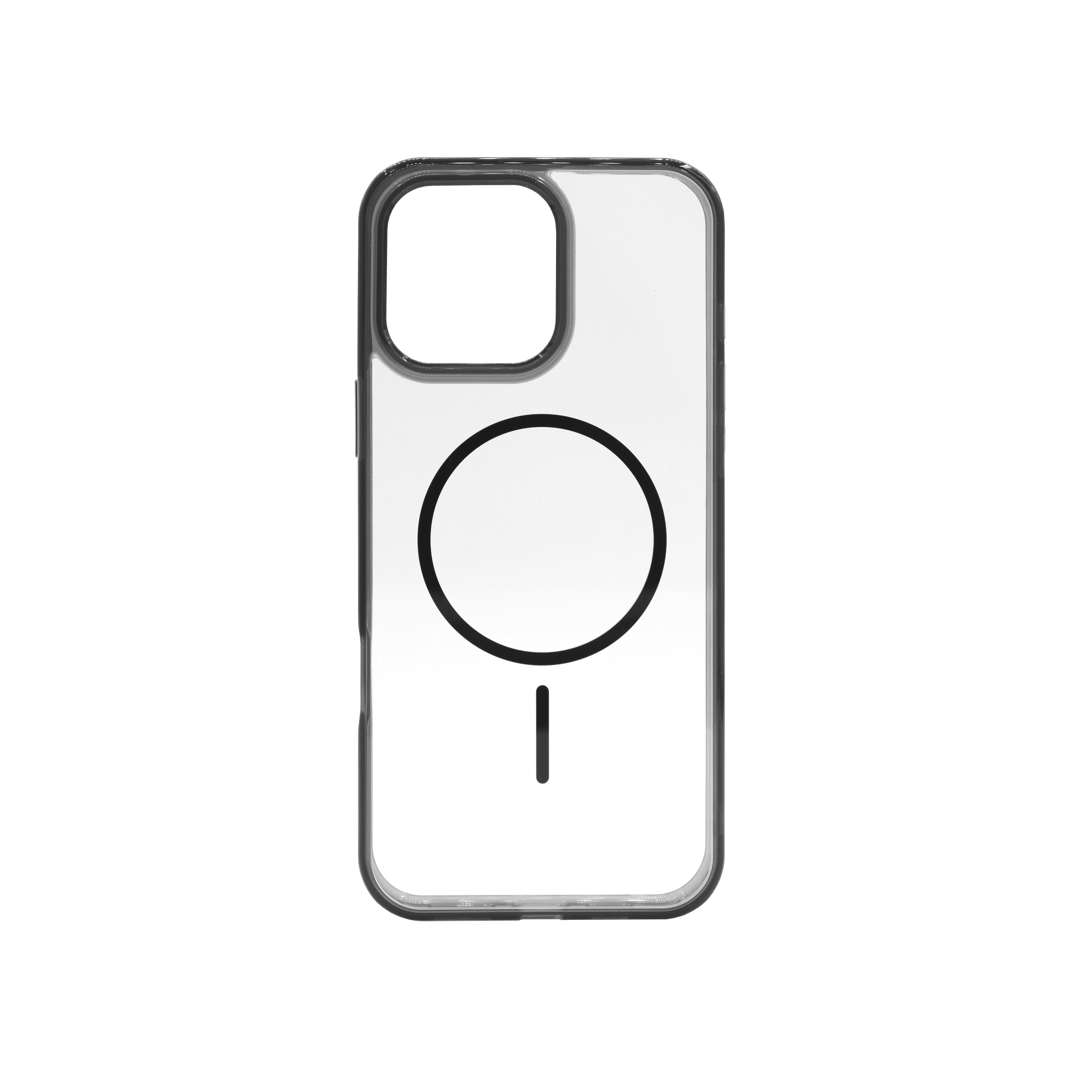 Apple iPhone 16 Pro - Gumiran magnetni ovitek (TPU Magnetic Flow) - črn
